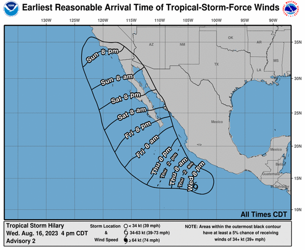 Hilary Makes Weather History in Southern California - Rediscovering the ...
